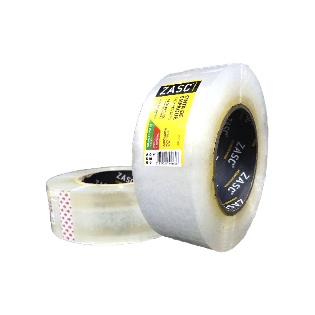TIRRO PARA EMBALAR DE 2″, TRANSPARENTE 170 YARDAS (155 mts). ZASC ...